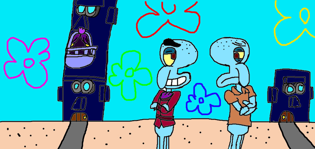 Squidward Vs Squilliam By Conyeje8020 On Deviantart