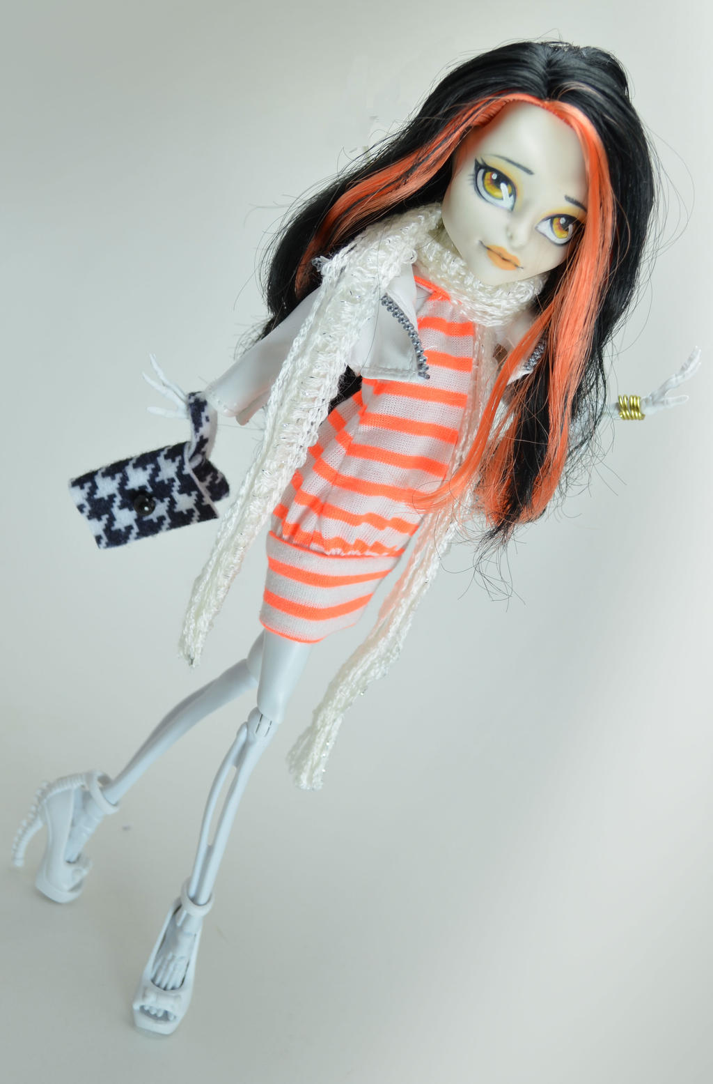 Skelita Monster High Custom Ooak Doll By Artchica83 On Deviantart