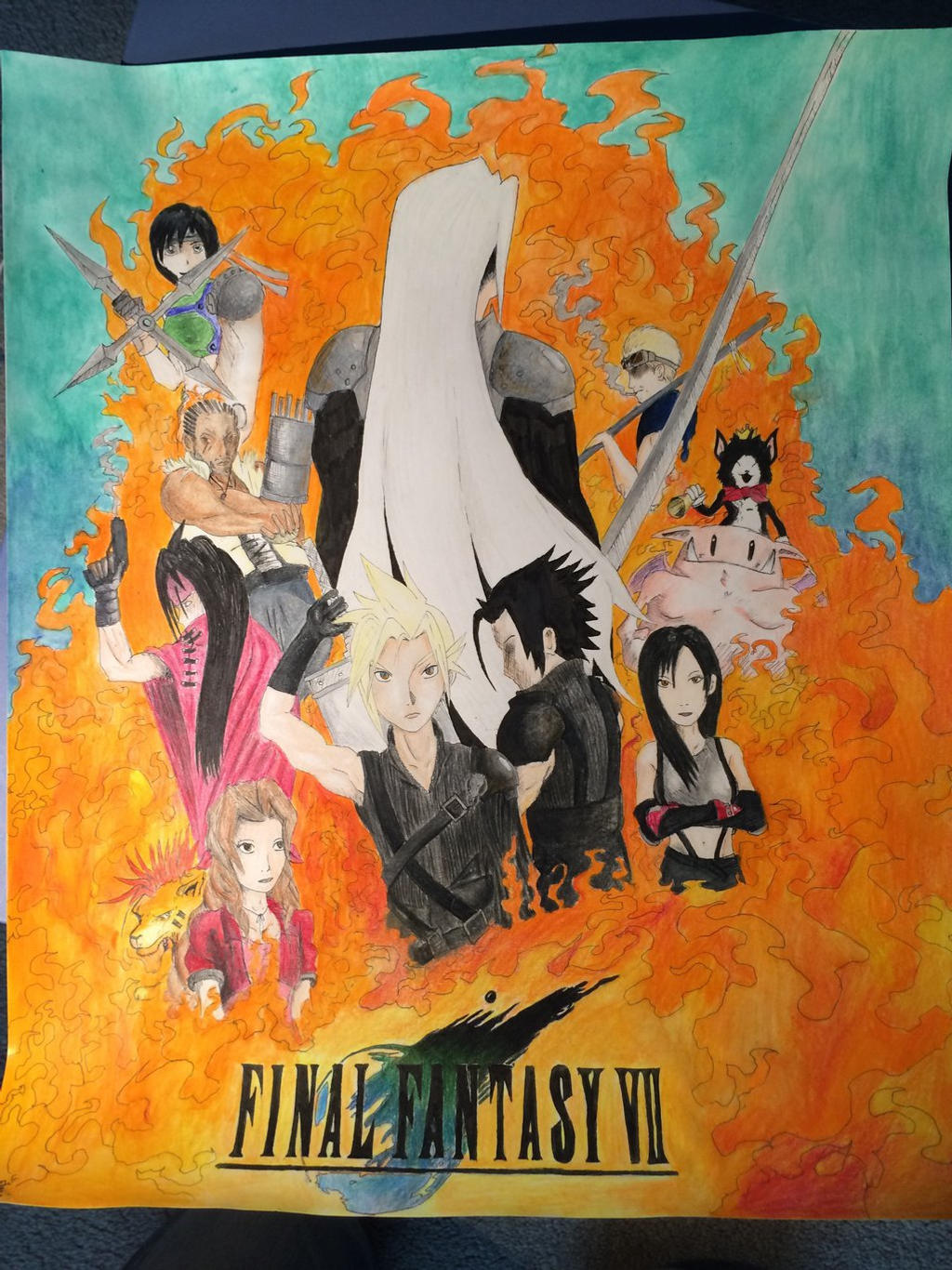 Ffvii Characters By Samwise2000 On Deviantart