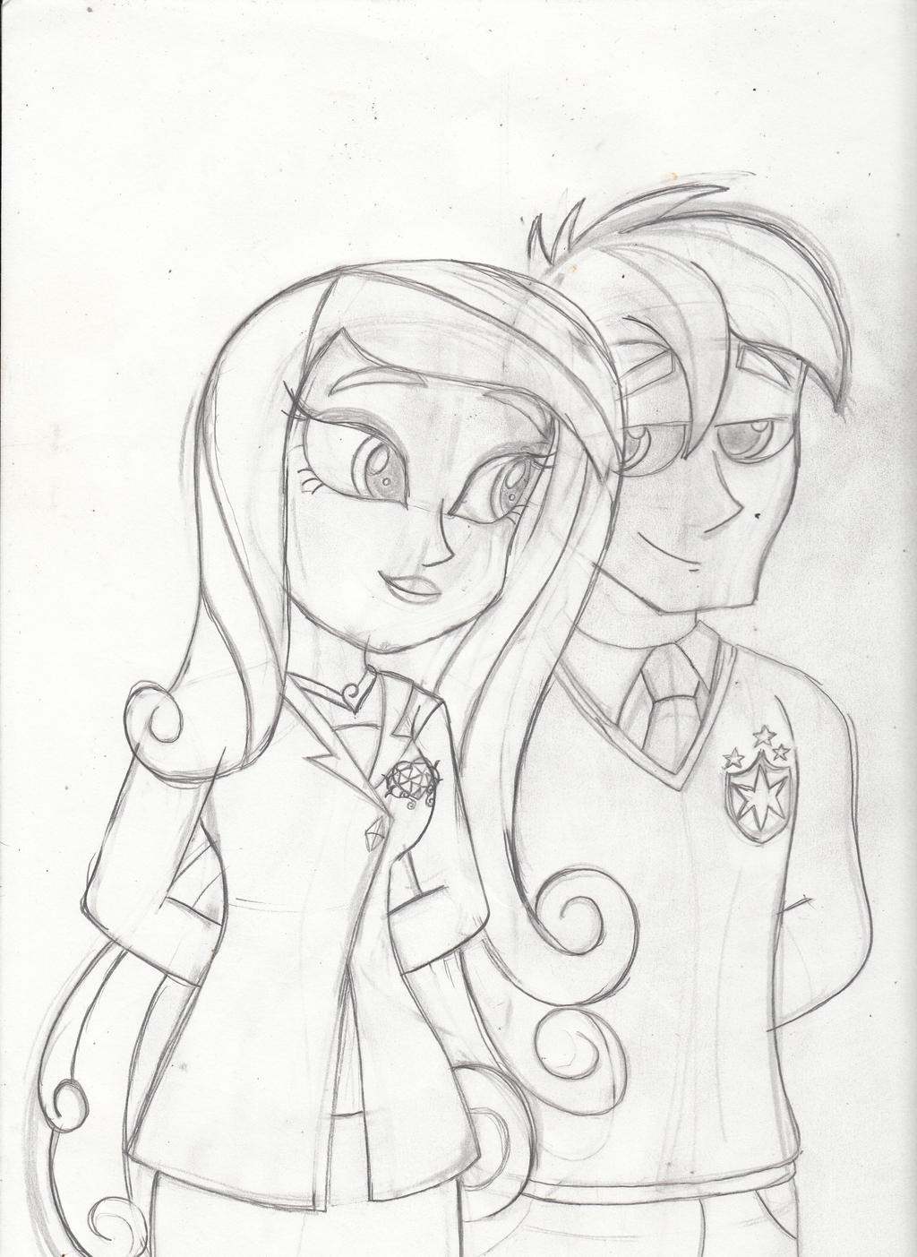 Cadence And Shining Armor By Redfern05 On Deviantart