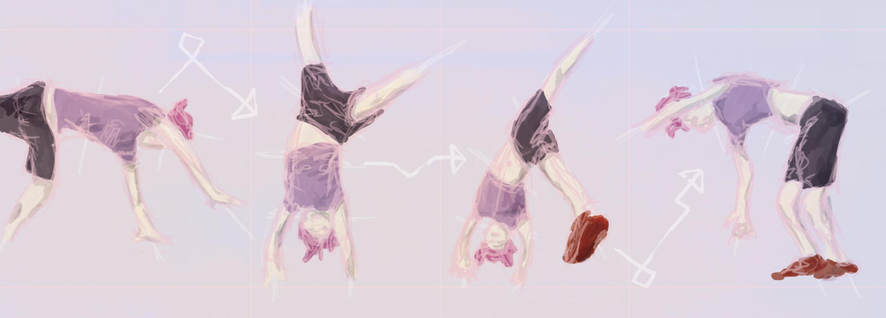 speedpaint - cartwheel by tali3sin on DeviantArt