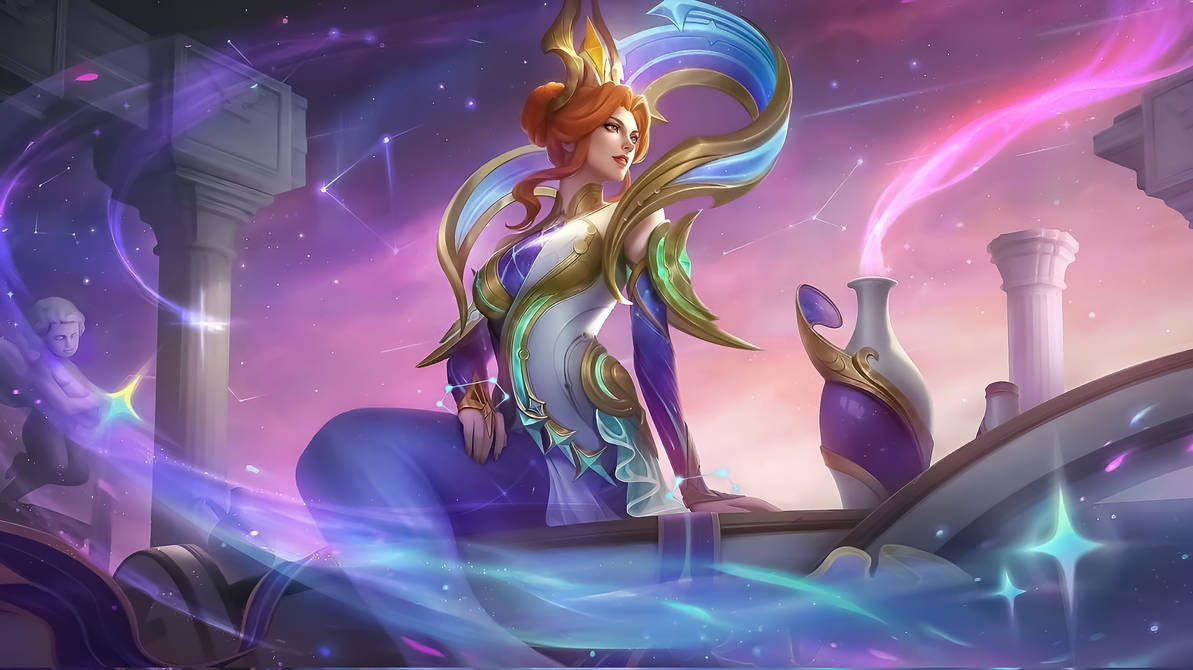 Mlbb Aurora Revamped Zodiac Skin Hd Wallpaper By Keyadfdf On Deviantart