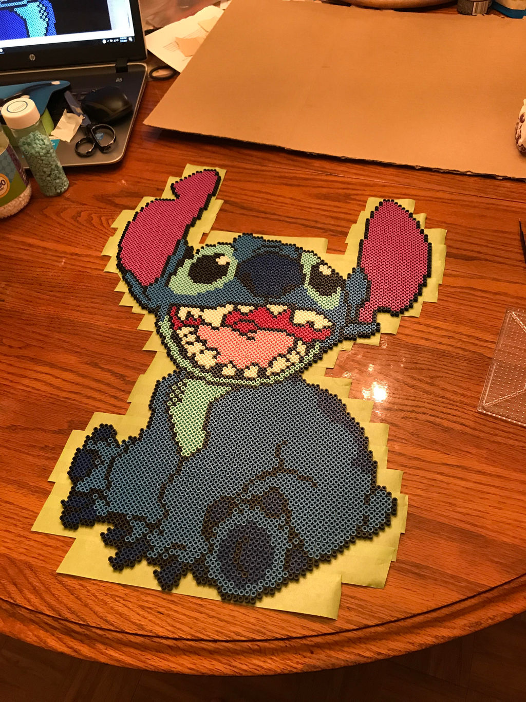 Stitch Perler Bead Art By Mykatfluffy On Deviantart