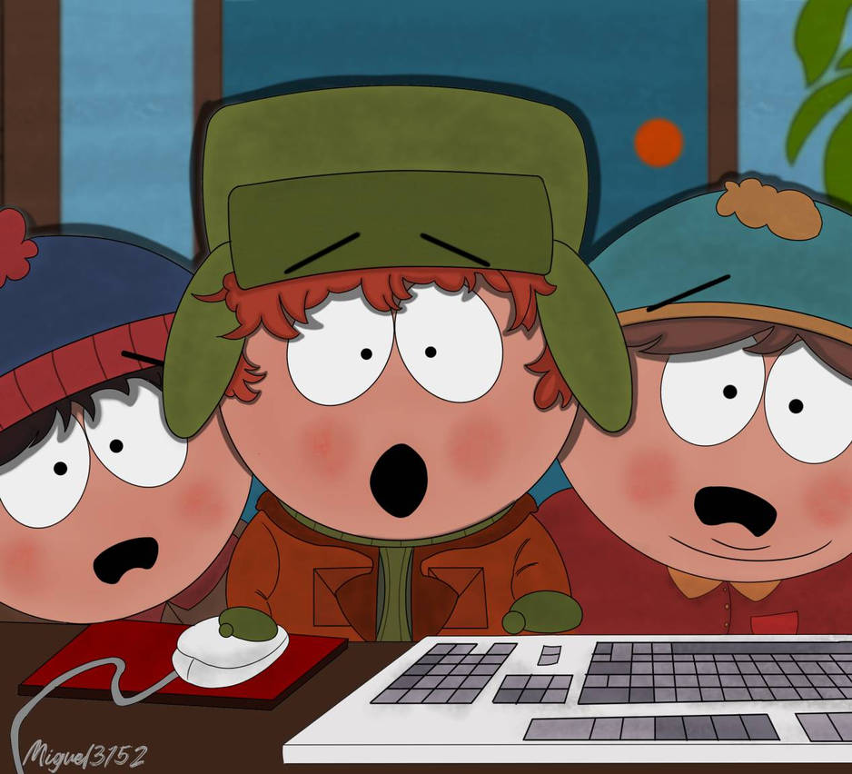 Stan Kyle And Cartman South Park By Miguel3152perez On Deviantart
