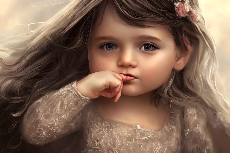 My Cute Grand Niece Portrait By Bukoslav On Deviantart