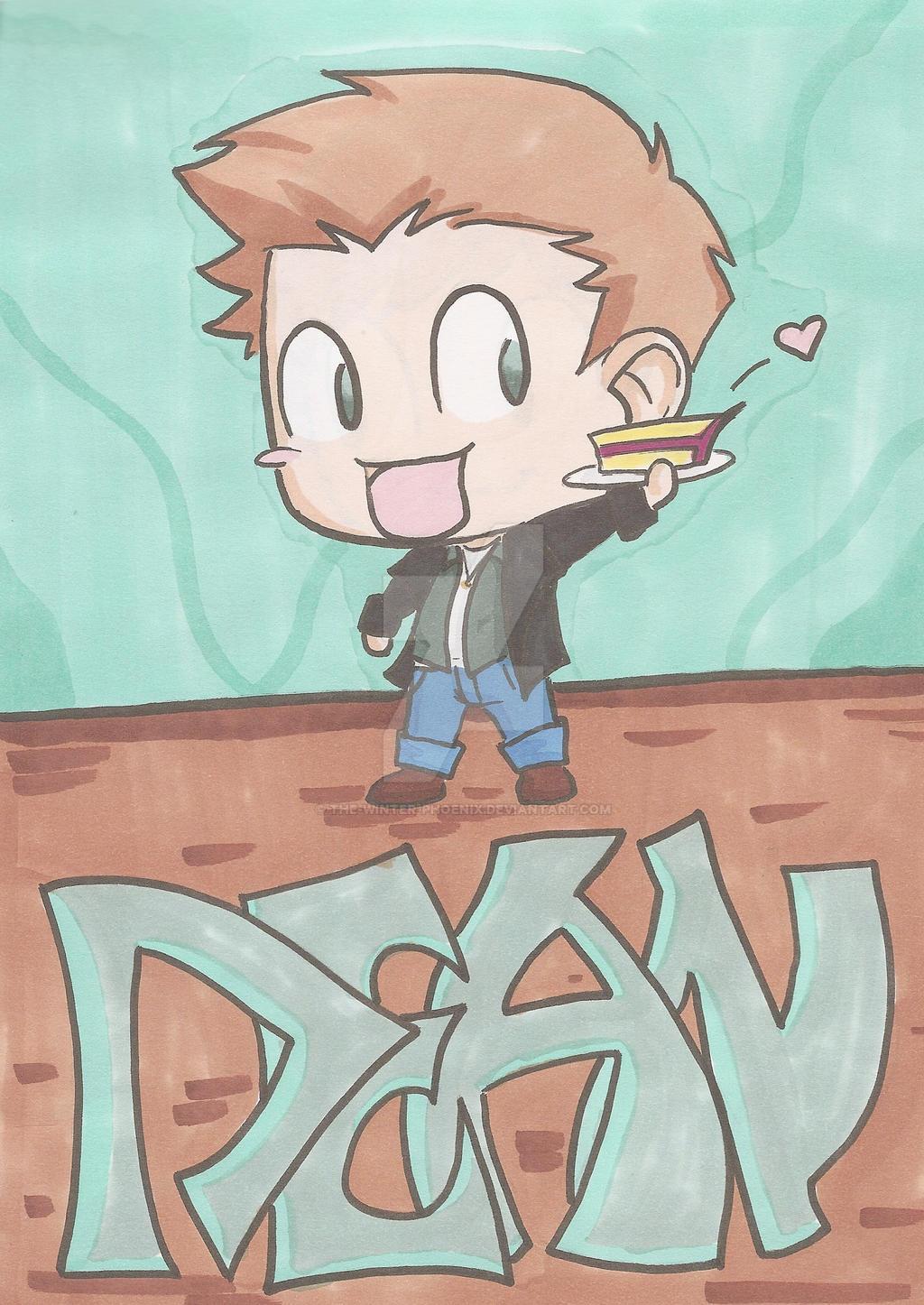 Dean Winchester Chibi By The Winter Phoenix On Deviantart