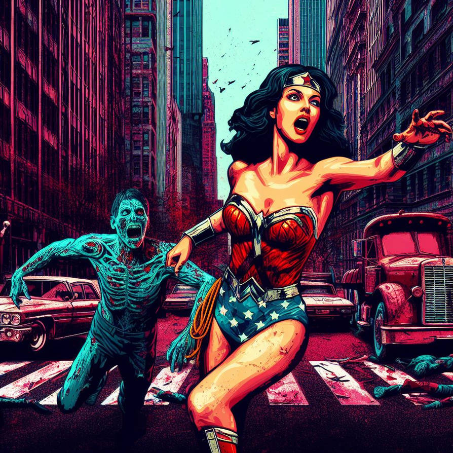Wonder Woman Zombieland 43 By Wondersarah1977 On Deviantart