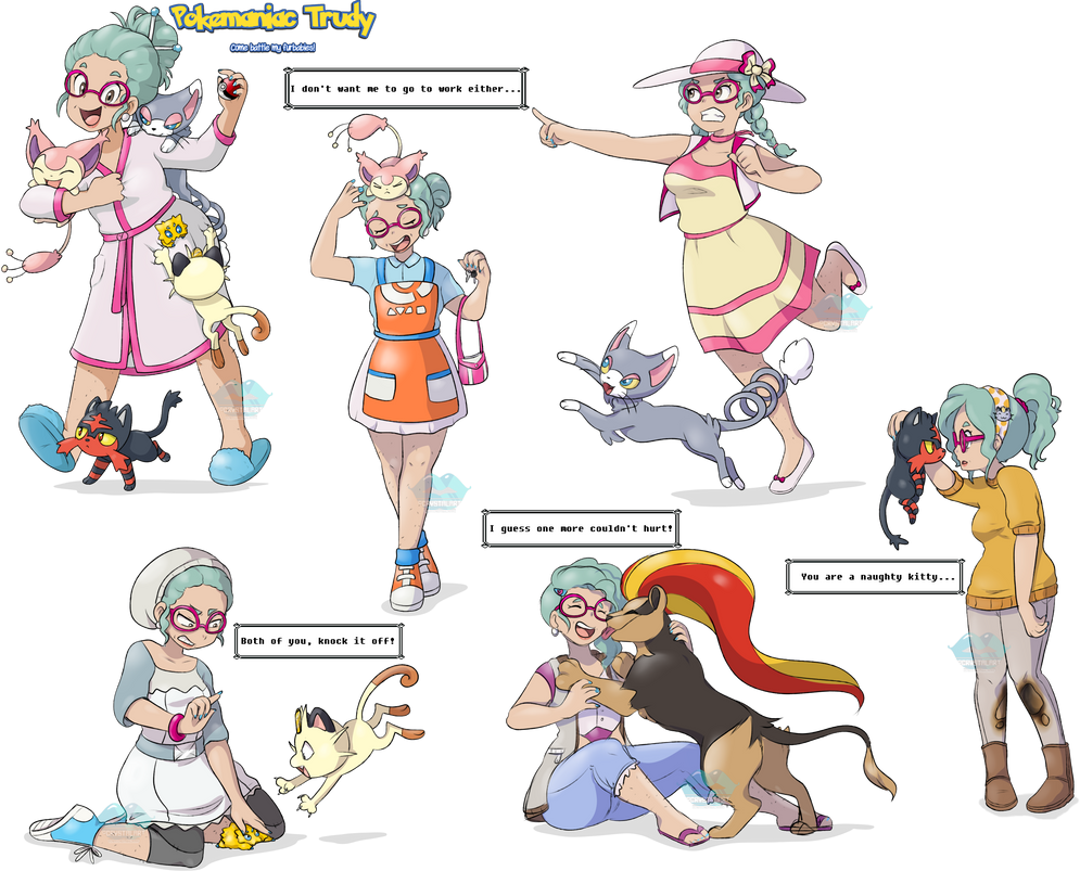 Pokemaniac Trudy By Ocrystalart On Deviantart