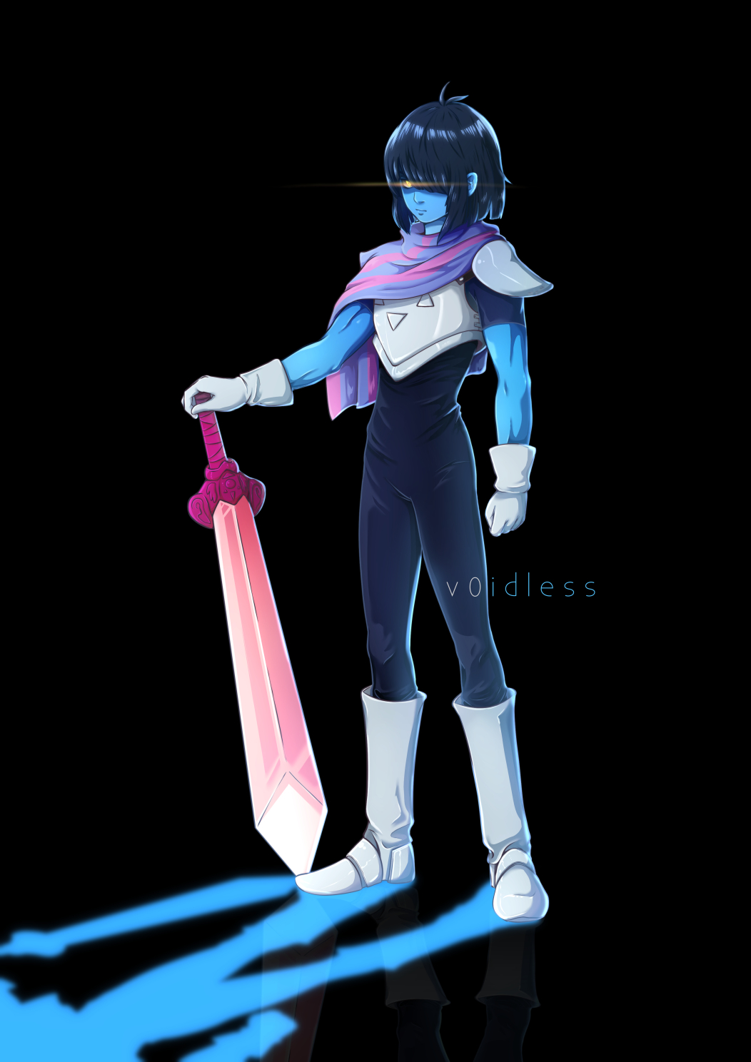 Deltarune Kris By V0idless On Deviantart