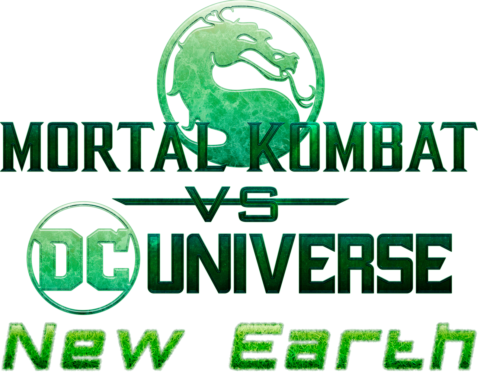 Mortal Kombat Vs Dc Universe New Earth Logo By Ayronstorkarynx On
