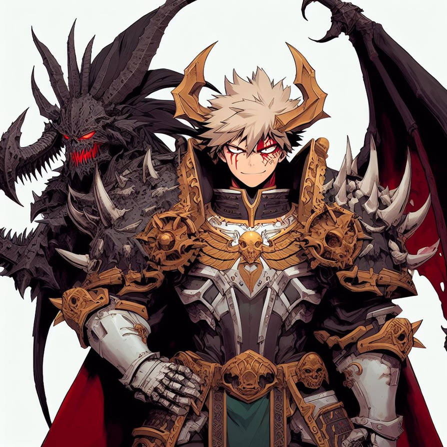 Daemon Prince Katsuki Bakugo By Ayronstorkarynx On Deviantart
