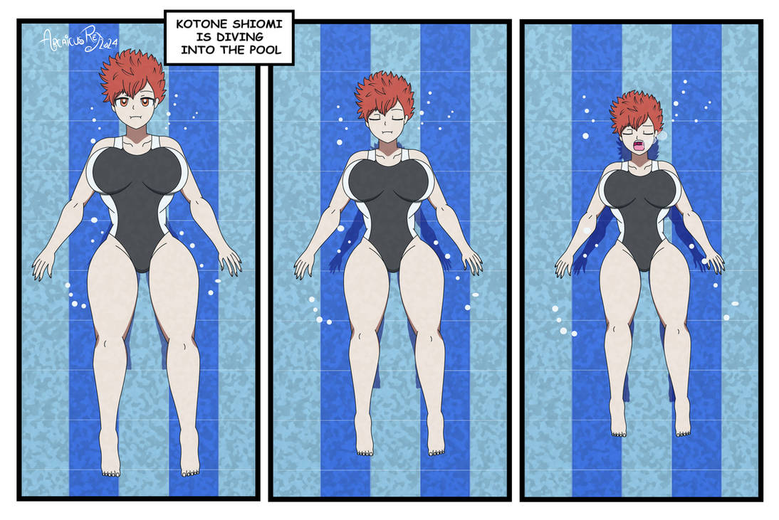 COMMISSION - KOTONE SHIOMI SWIMMING POOL by ArcaicusRex on DeviantArt COMMISSION - KOTONE SHIOMI SWIMMING POOL by ArcaicusRex on DeviantArt