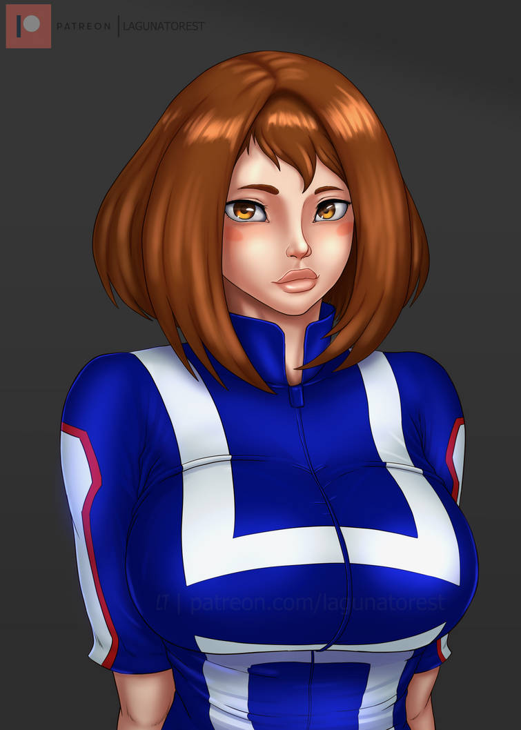 Ochako Uraraka By Lagunatorest On Deviantart