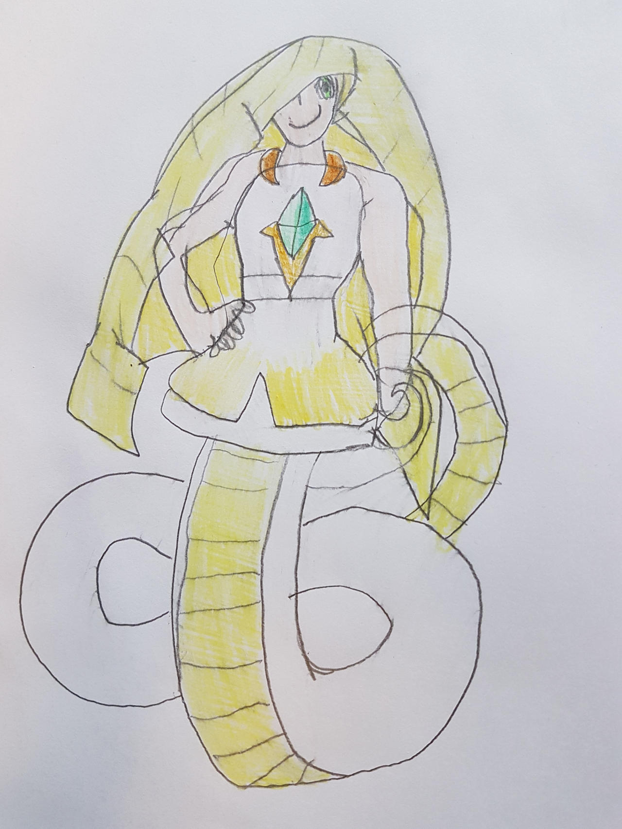 Pokemon Monster Dimension Lusamine By Dragamonz On Deviantart