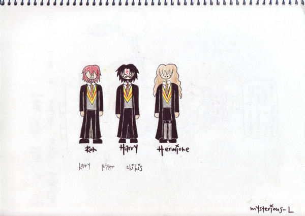 harry potter chibis by Mysteri by harrypotterfans on DeviantArt