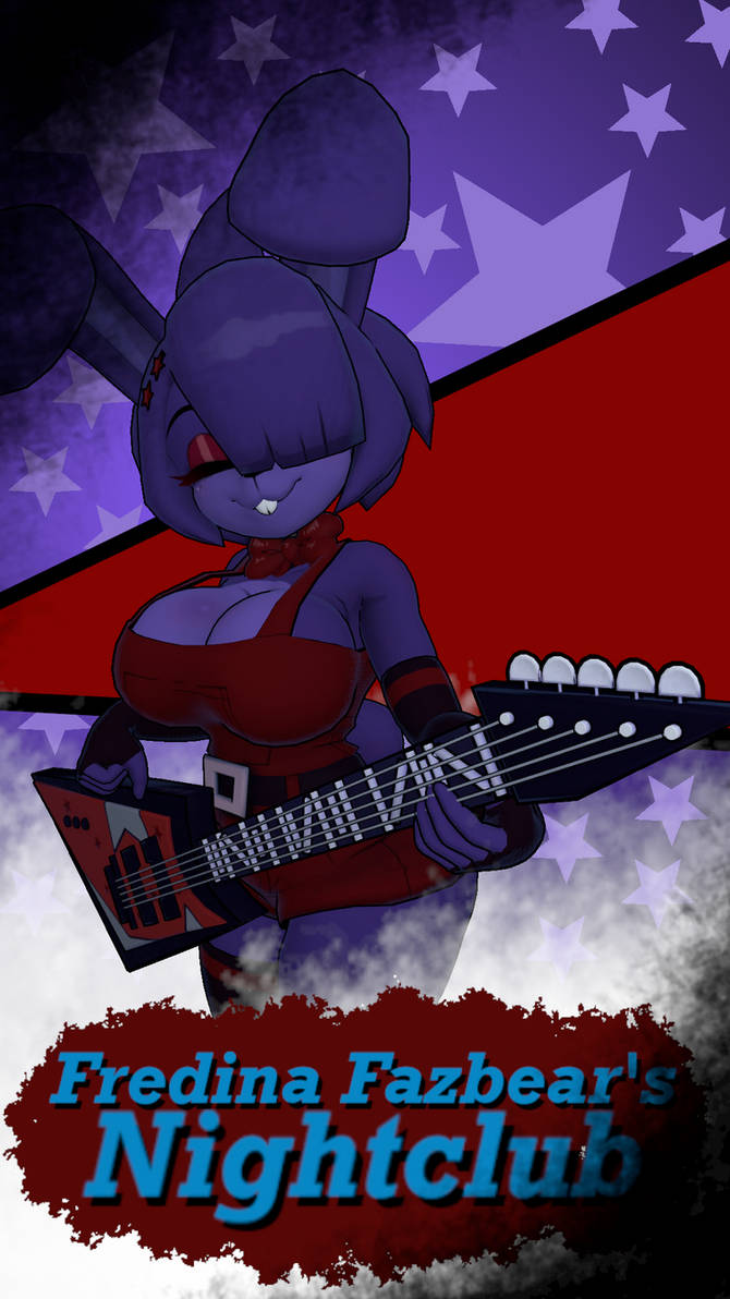 Fredina Fazbears Nightclub Bonnie Poster By Tillgor2 On Deviantart
