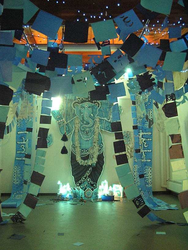 BLUE installation by snail-lady on DeviantArt