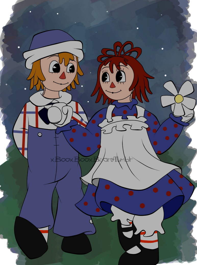 At Raggedy Ann And Andy By Xbooxbooxbear On Deviantart