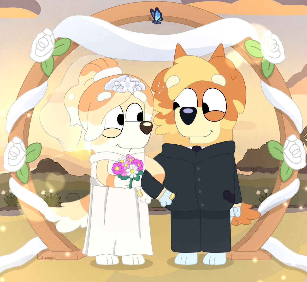 Frisky And Rads Wedding By Branxy1 On Deviantart