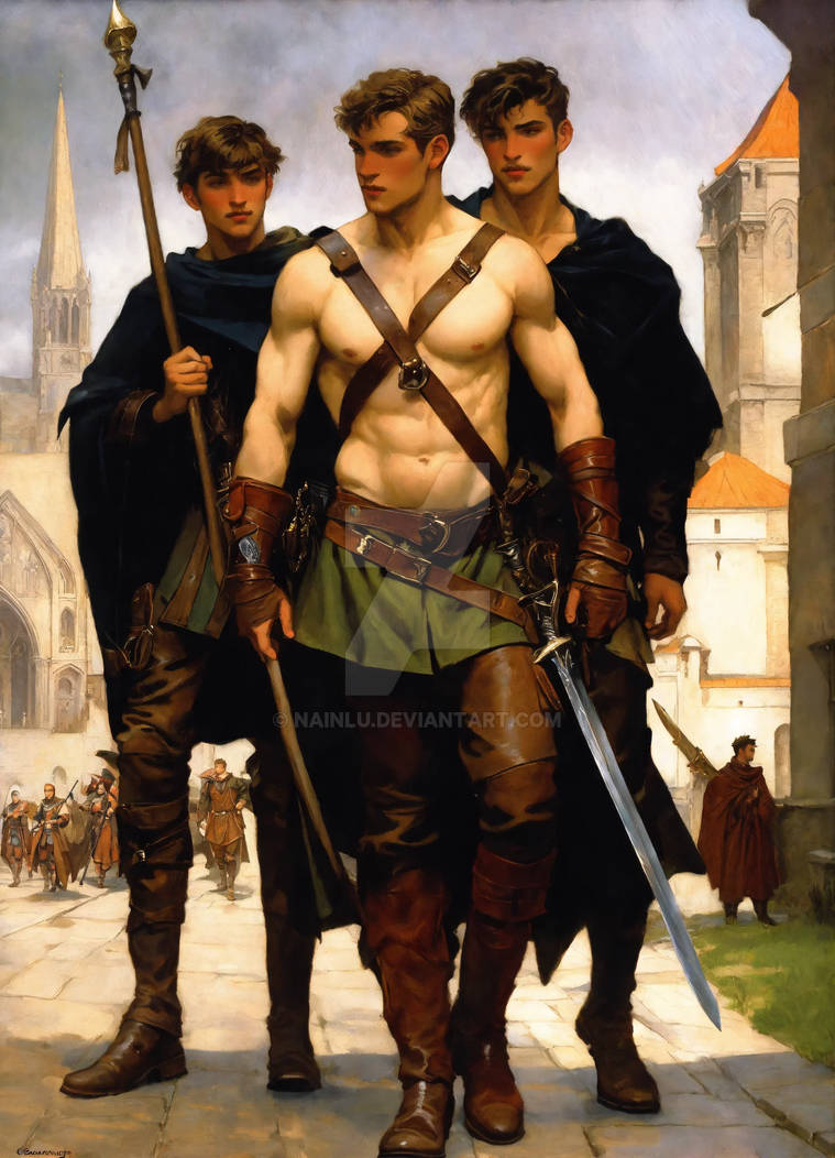 1 Three celt adventurers walking by Nainlu on DeviantArt 1 Three celt adventurers walking by Nainlu on DeviantArt
