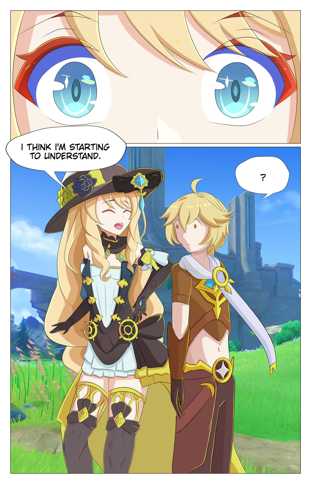 Navia And Aether Date 38 By Taksarts On Deviantart