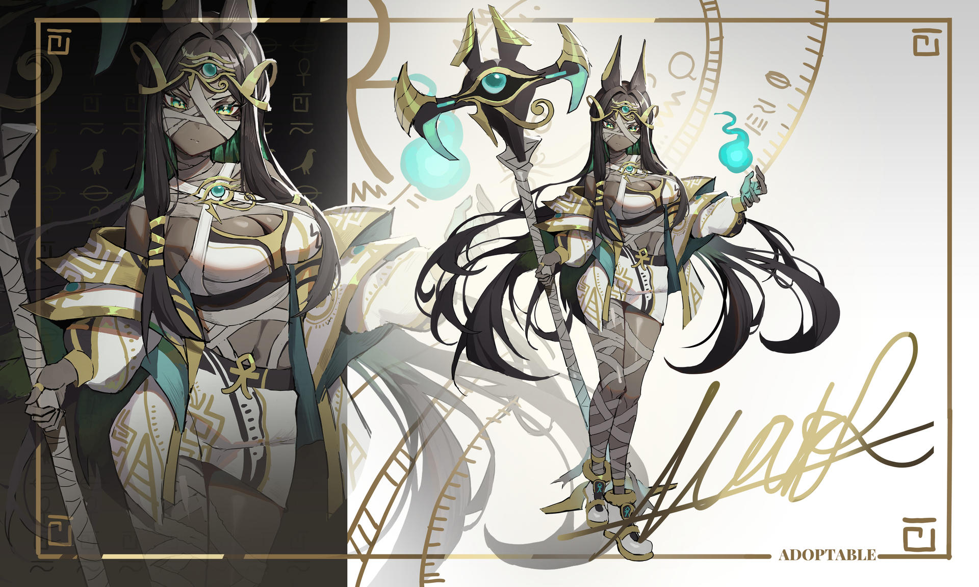 Adoptables Auction Closed Anubis By Jerry4435 On Deviantart