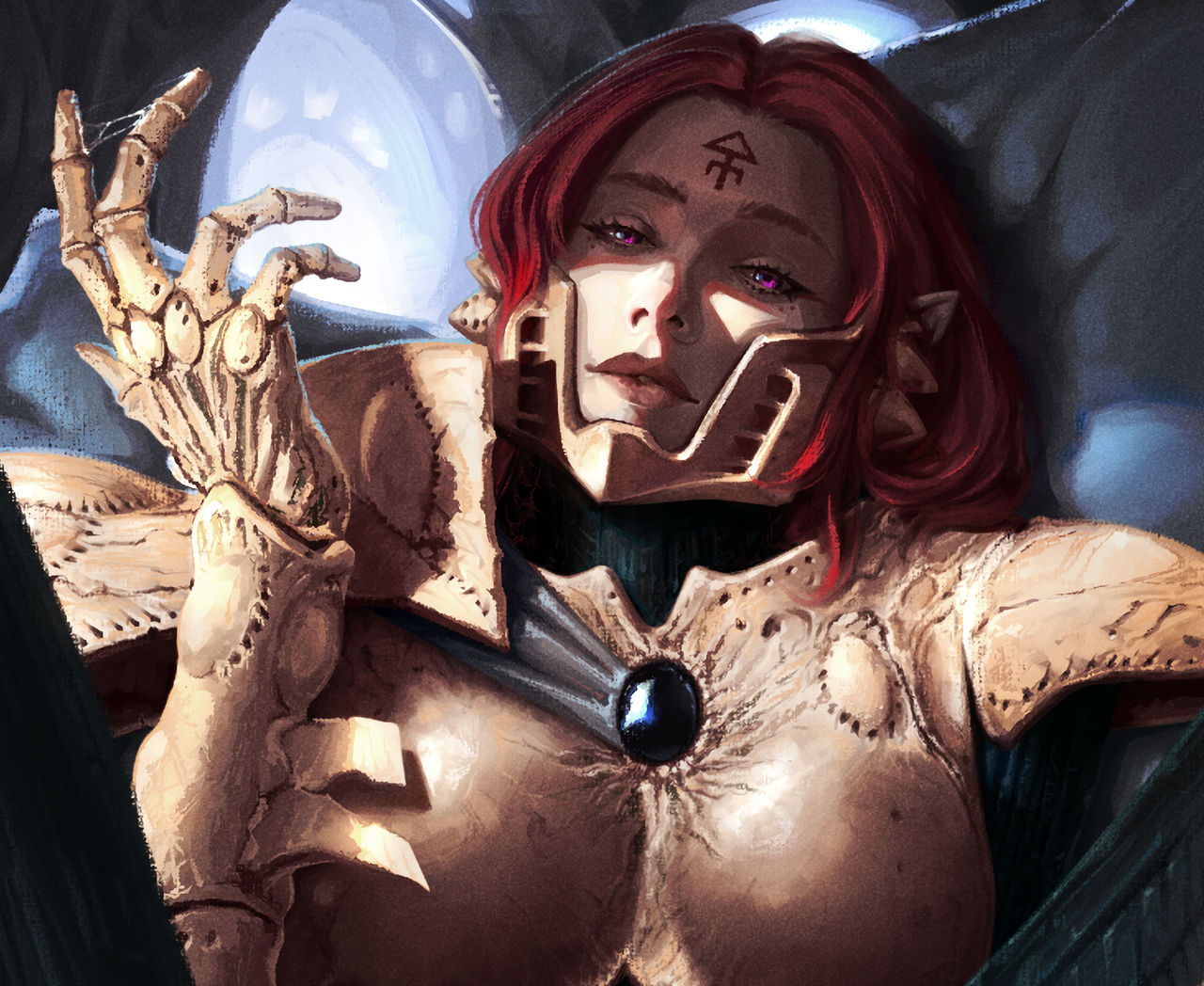 Eldar Woman By Berseriamakesart On Deviantart