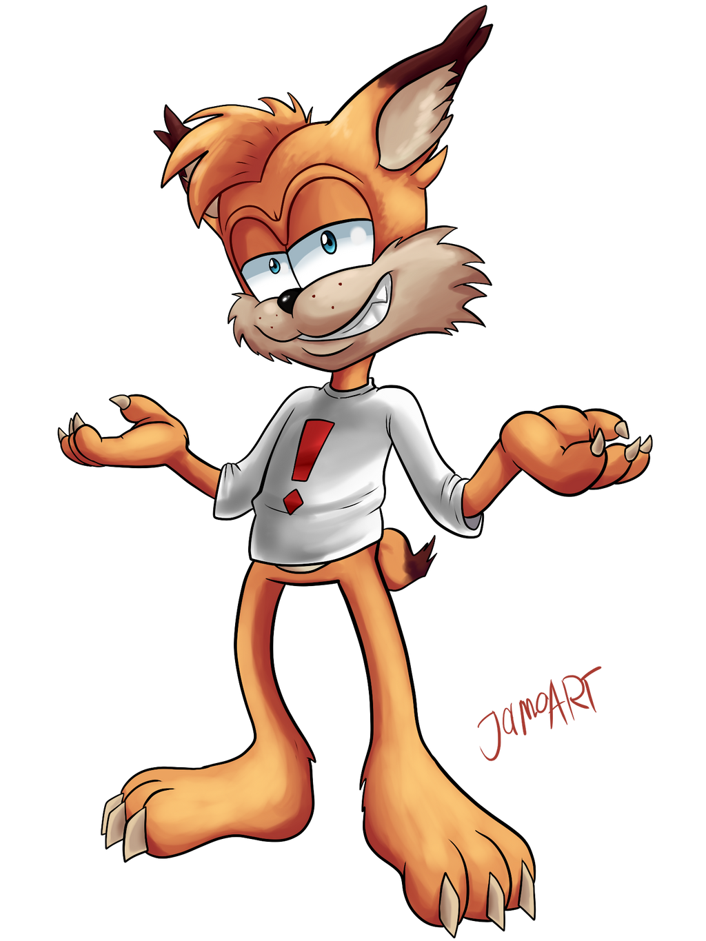 Bubsy Is Back By Jamoart On Deviantart
