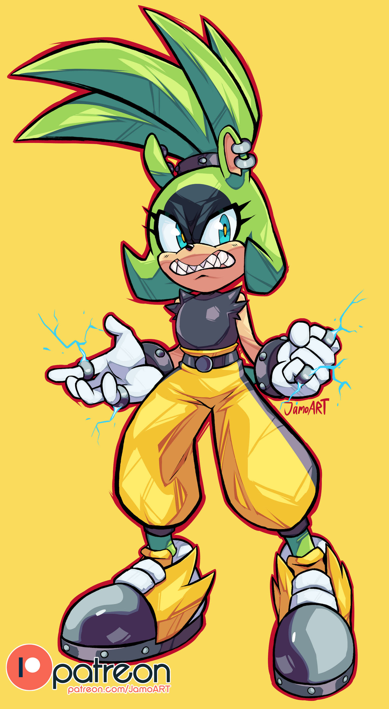 Surge The Tenrec By Jamoart On Deviantart