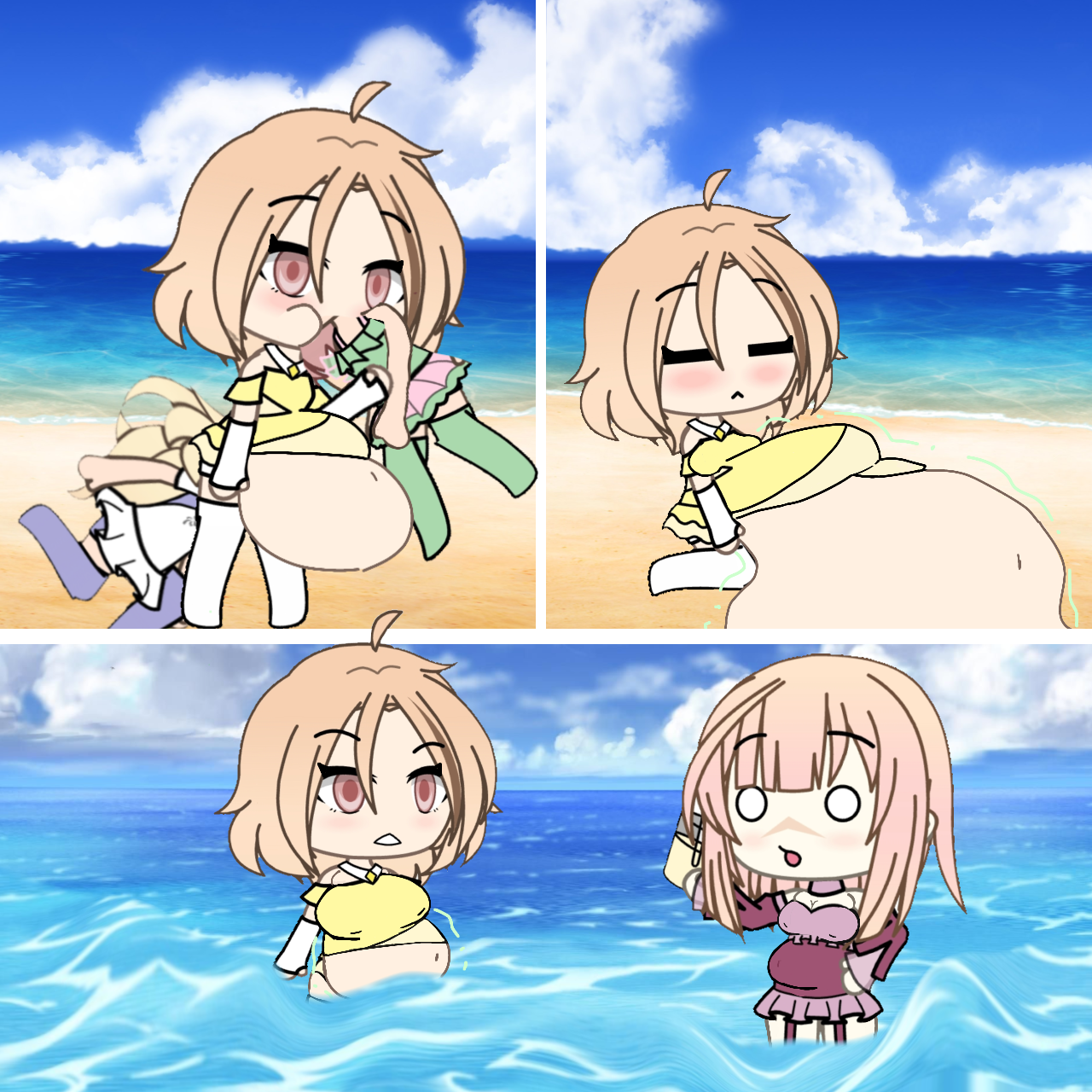 Ordinary Beach Vore Day By Ponnns On Deviantart