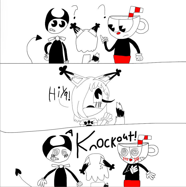 Bendy and Cuphead meets Moonlight by PeanutButterStudios on DeviantArt Bendy and Cuphead meets Moonlight by PeanutButterStudios on DeviantArt