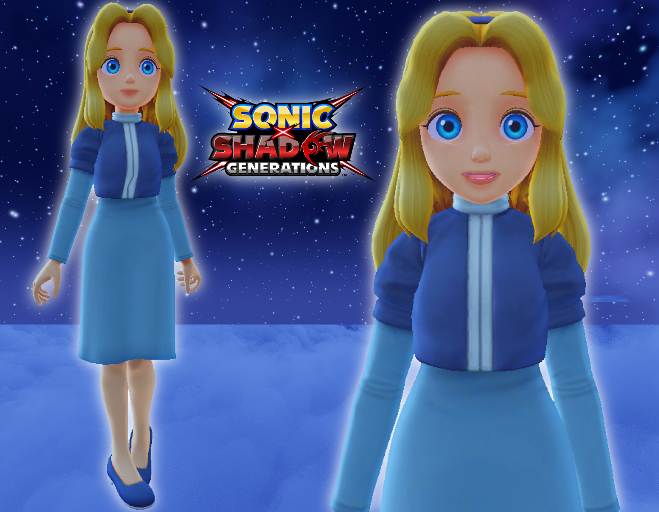 Maria Robotnik (SxSG) Model by DollieGold on DeviantArt Maria Robotnik (SxSG) Model by DollieGold on DeviantArt