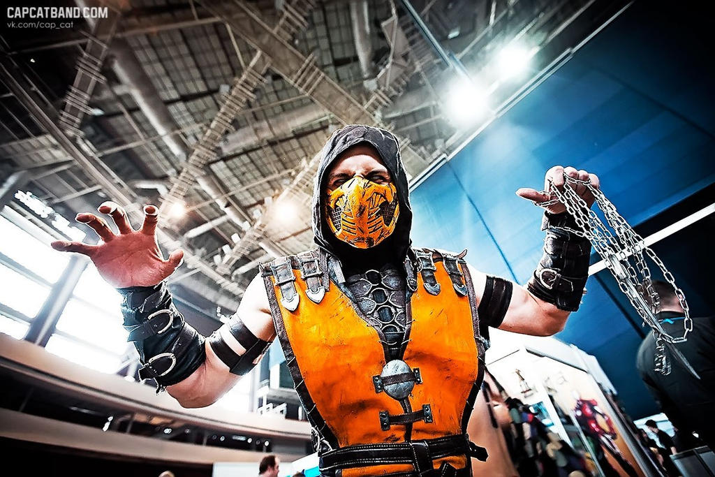 Scorpion Cosplay Mortal Kombat X By Melonicor On Deviantart