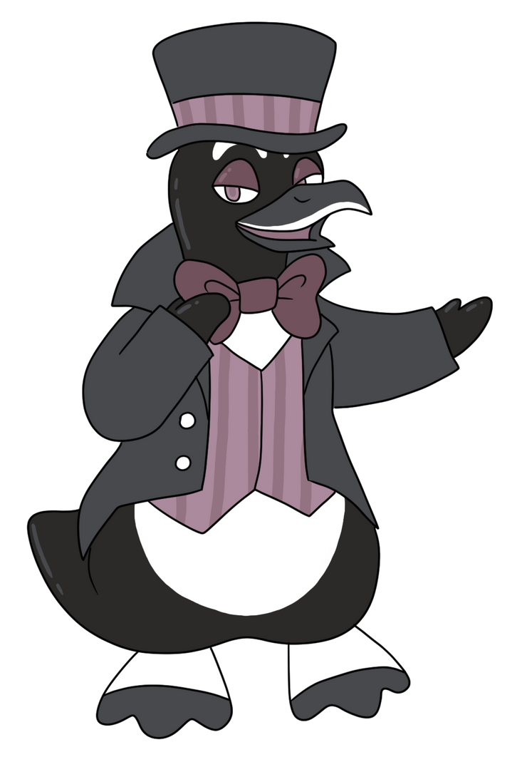 Ota Gummy Penguin Anthro By Carlyquinn On Deviantart