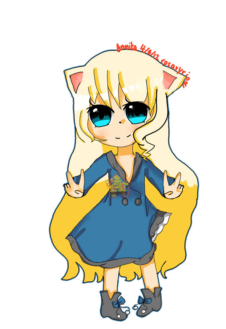 Happy Birthday Chibi Annika By Rosaryrinz On Deviantart