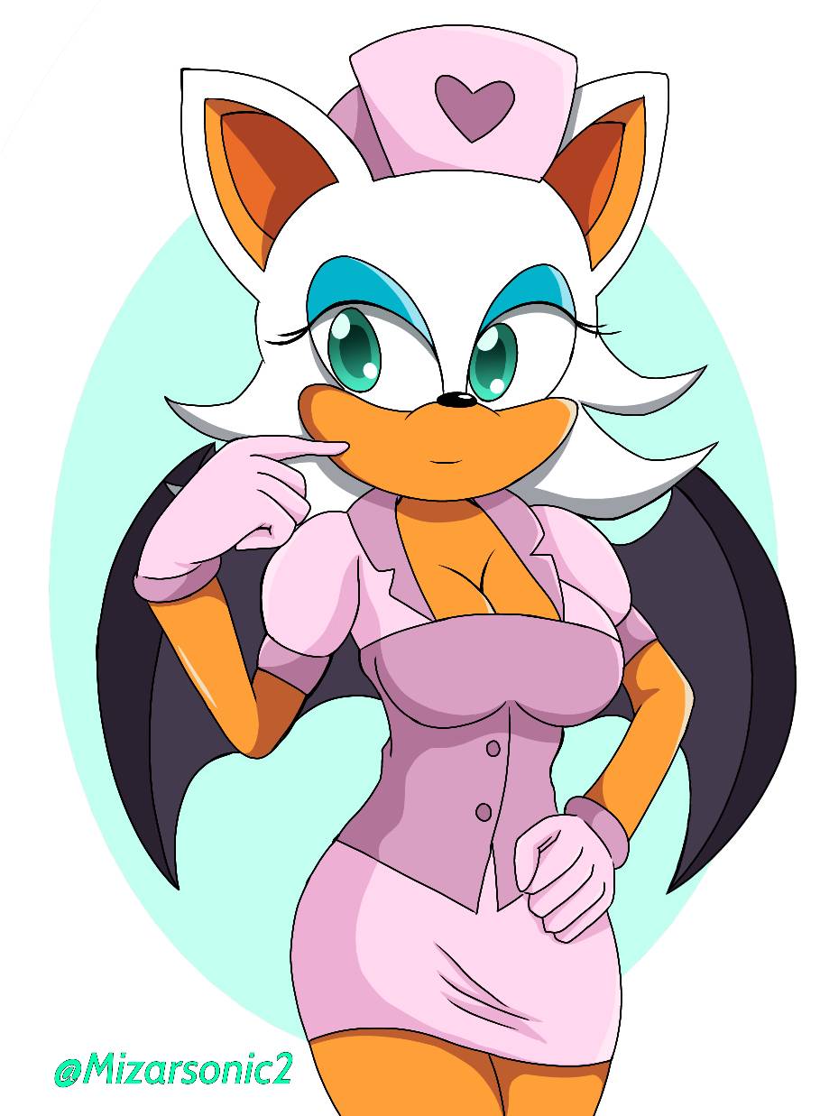 Rouge The Bat Nurse By Mizardue04 On Deviantart