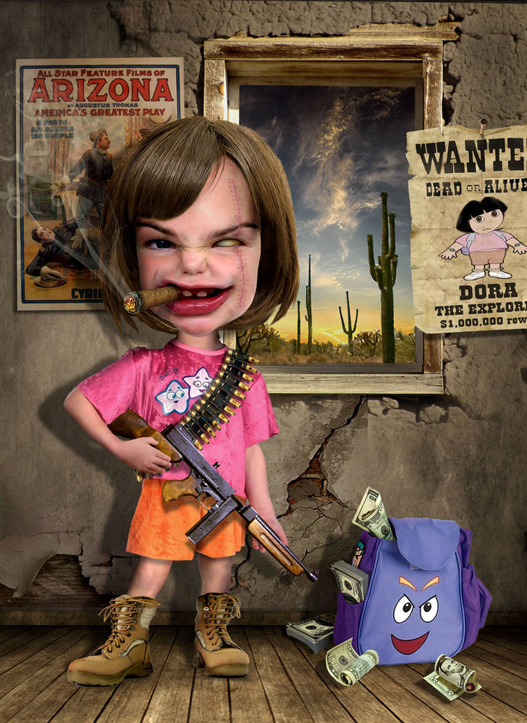 Dora The Explorer On Steroids By Funkwood On DeviantArt dora-the-explorer-on-steroids-by-funkwood-on-deviantart