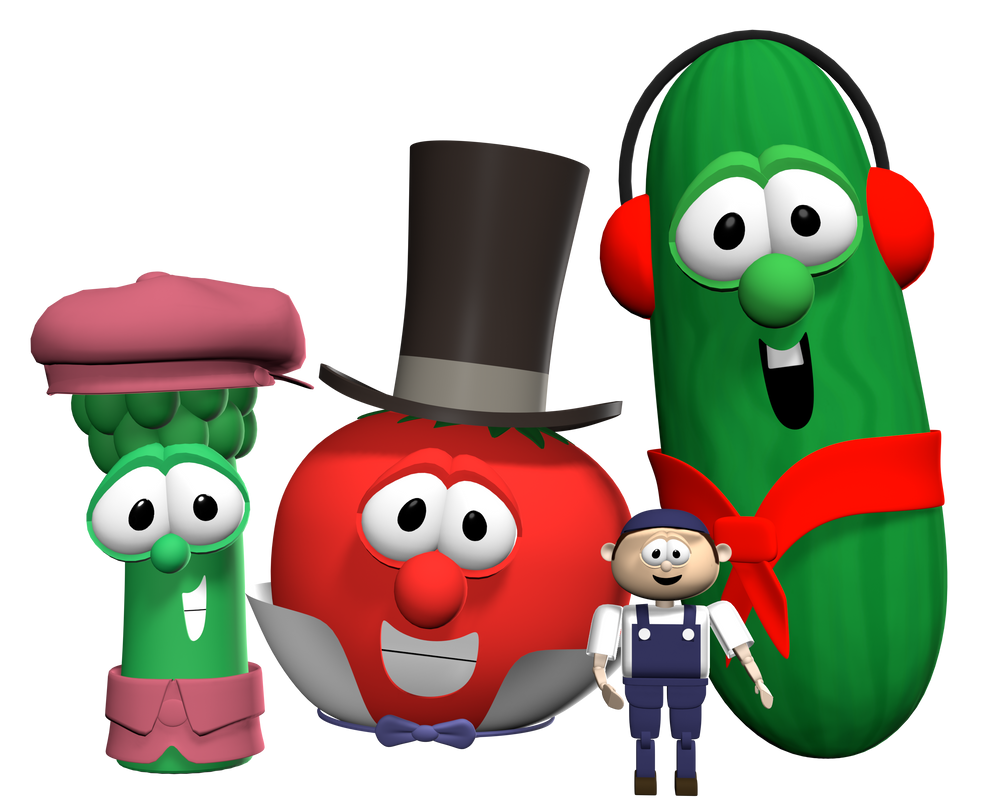 VeggieTales Holiday Double Feature Group Render by liamandnico on ... VeggieTales Holiday Double Feature Group Render by liamandnico on ...