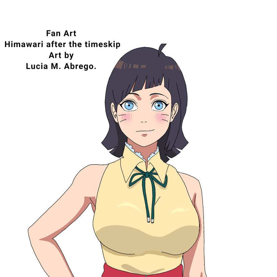 Himawari Despues Del Time Skip By Dameshawdos On Deviantart