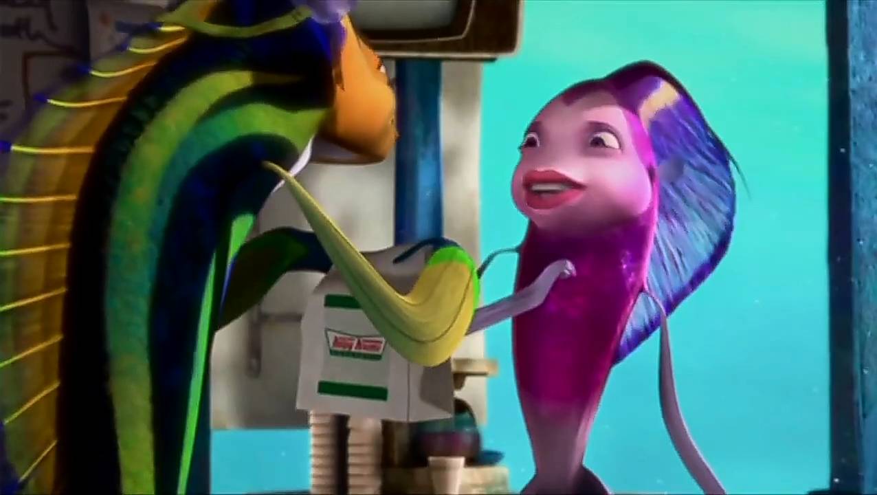 Shark Tale Wallpaper 57 Oscar And Angie By Kierstenlove On Deviantart