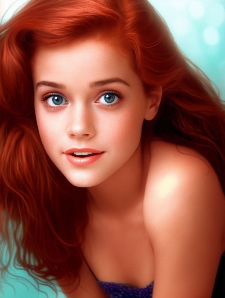 Ariel The Little Mermaid By Canadianai On Deviantart