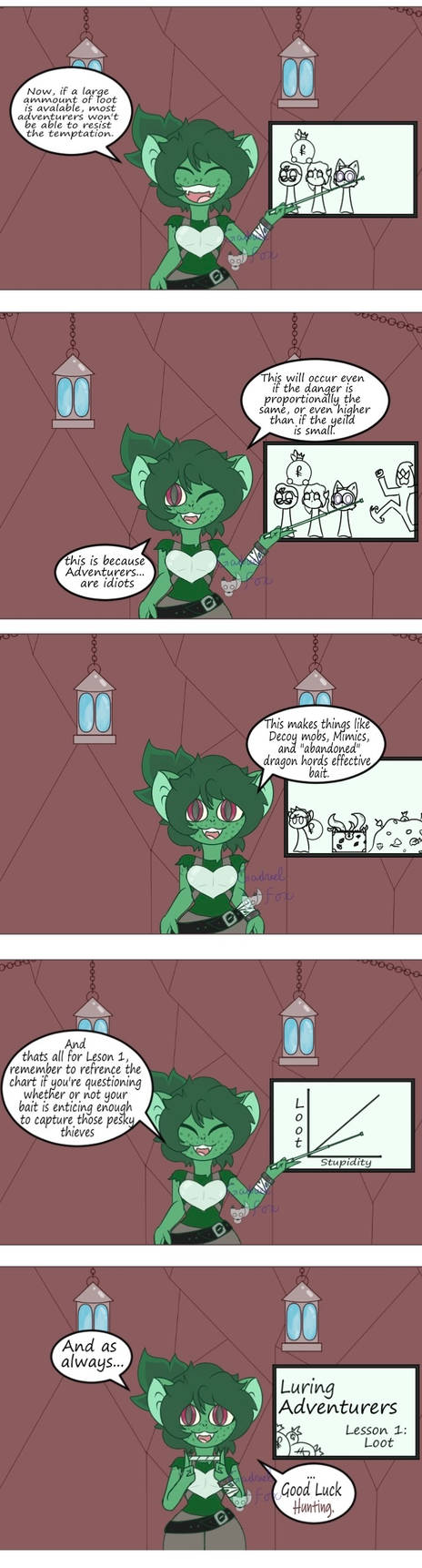Dungeon Tips With Pepper: Loot pt.2 by Gadreel-Fox on DeviantArt Dungeon Tips With Pepper: Loot pt.2 by Gadreel-Fox on DeviantArt