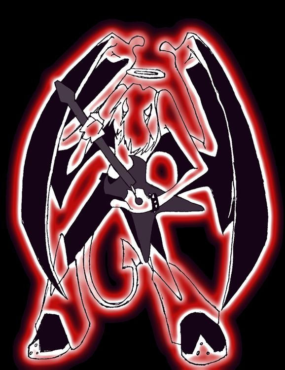 Guitar demon by TheWierdo on DeviantArt