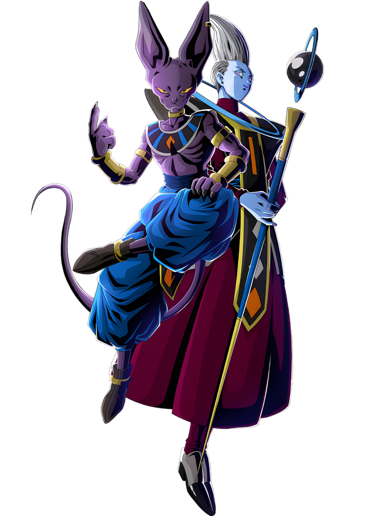 Dokkanbattle Beerus Whis Hd Render By Brando Edits On Deviantart