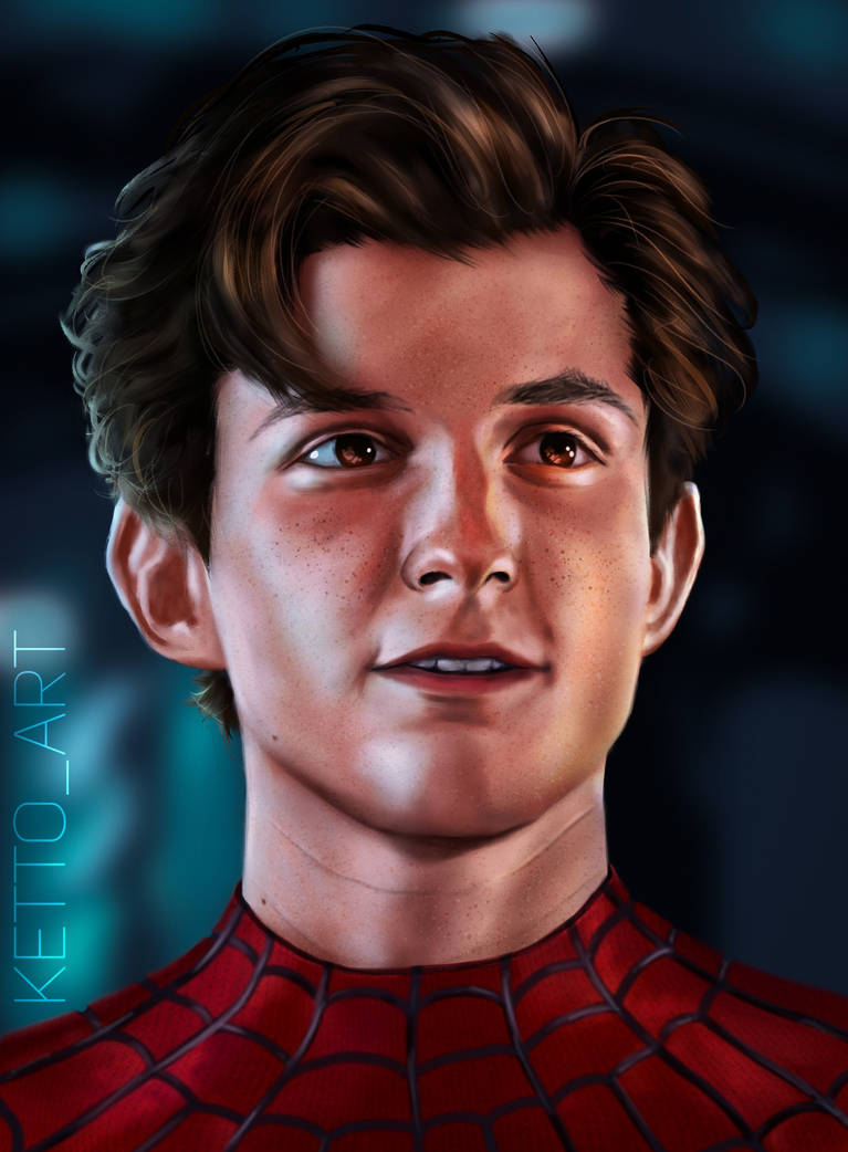 Peter Parker (tom Holland) - Spiderman By Ketto-art On Deviantart
