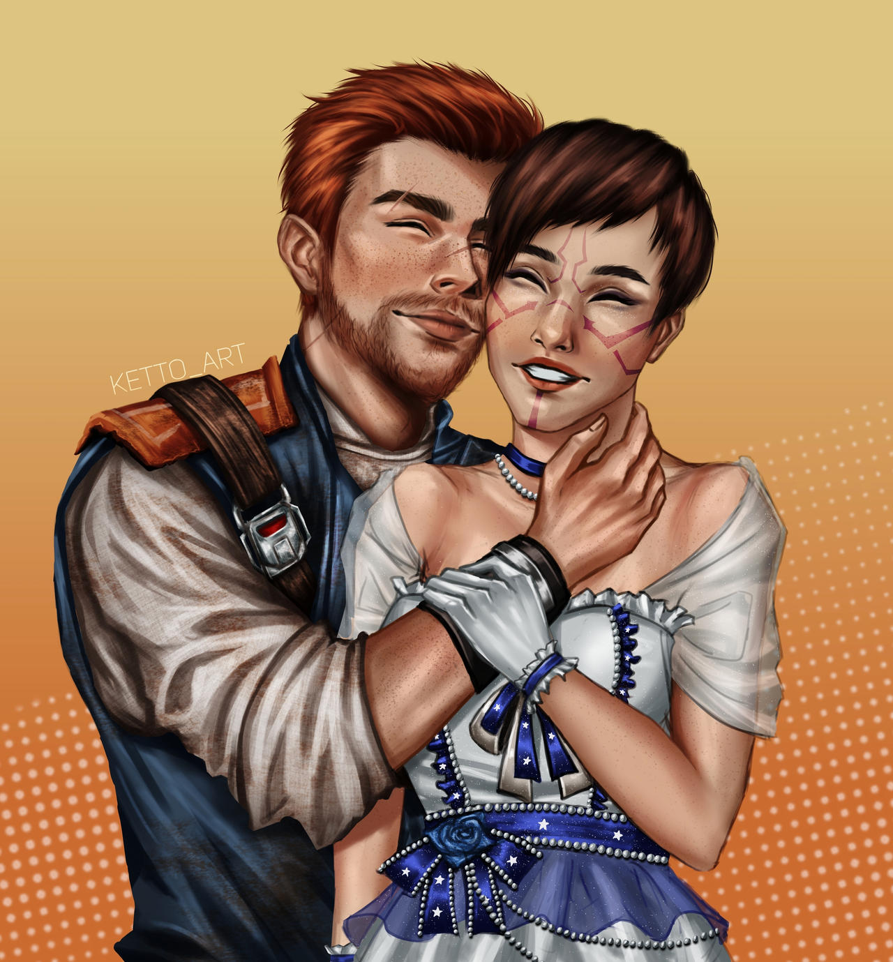 Cal Kestis X Oc Star Wars Jedi Survivor By Ketto Art On Deviantart