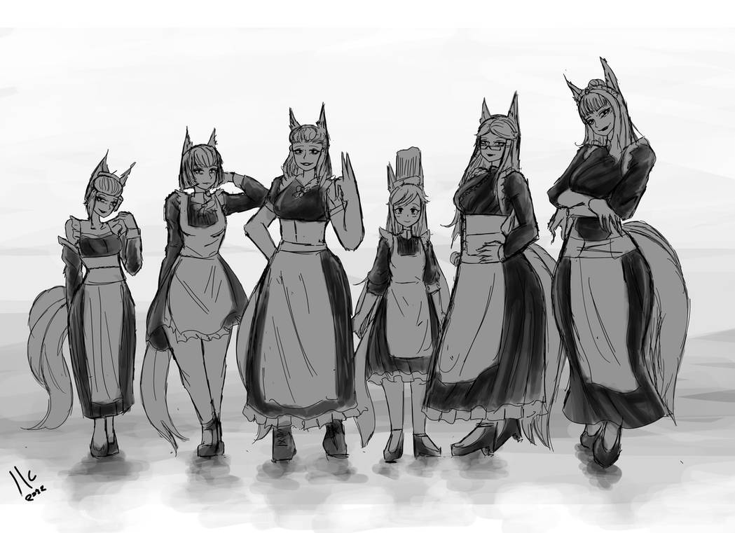 Maids By Lucaslsbs On Deviantart