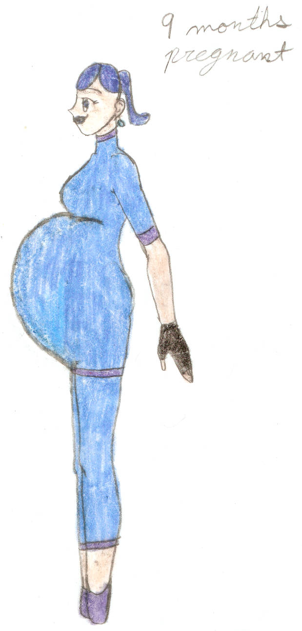 Pregnant Maya 9 By Kolover12 On Deviantart