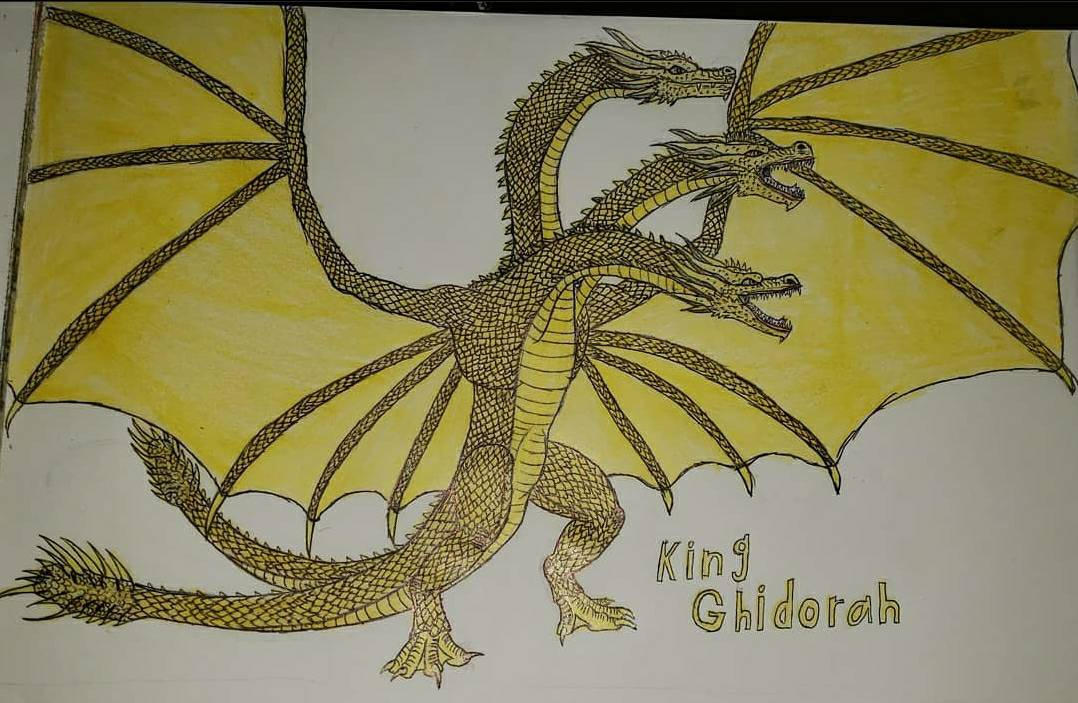 Titanus Ghidorah By Joseartss On Deviantart