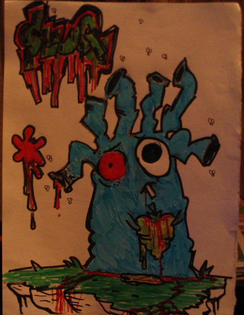 Slime Dude by HolyFruit on DeviantArt